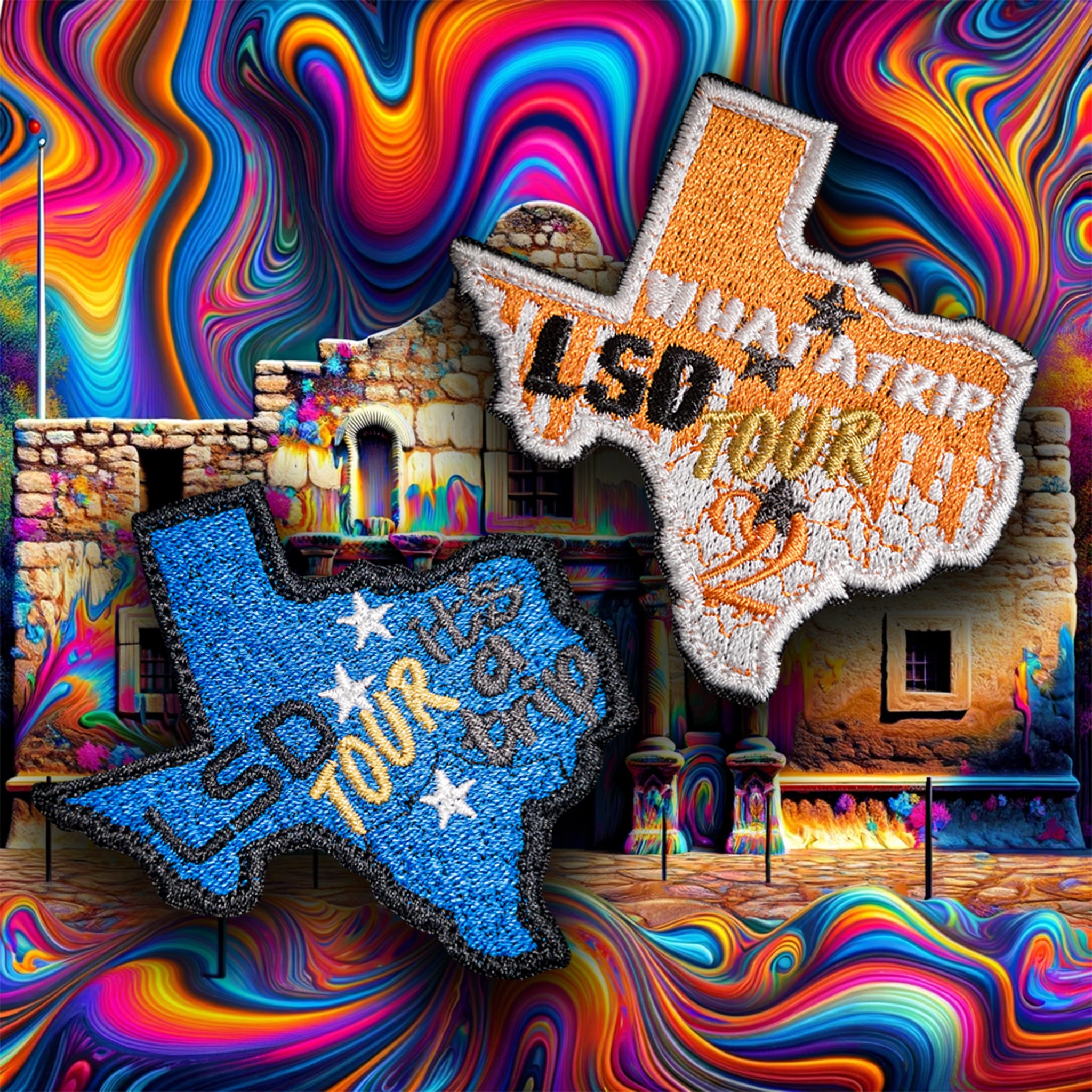 "LSD TOUR" Morale Patch - Endless Blue – patch22